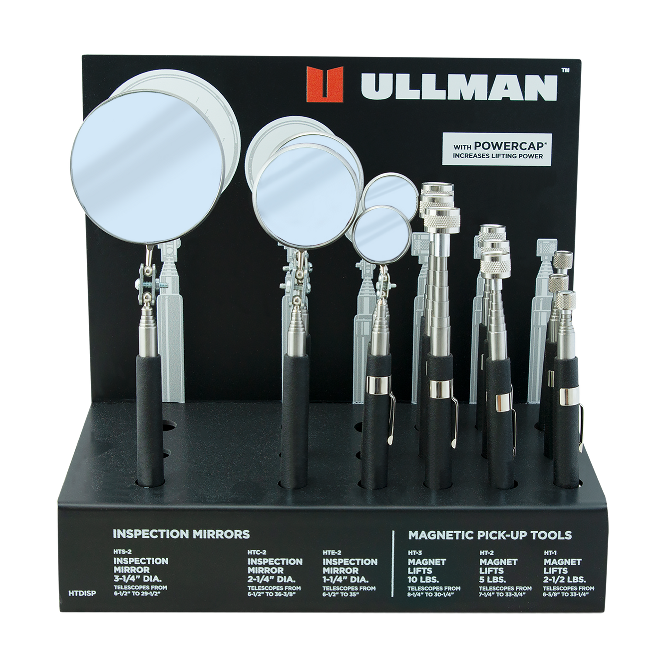 HTDIS - Inspection Mirror and Pick-Up Tool Display – Ullman Devices